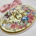 7x9 Oval Alice in Wonderland Inspired Room Name Plaque - Etsy