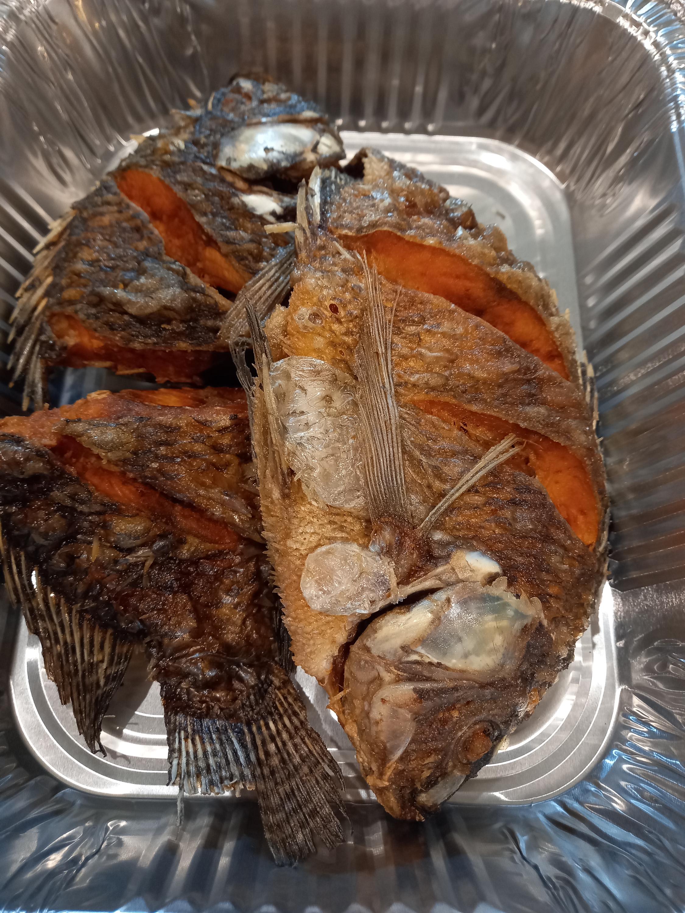 3lbs Raw Tilapia, 3pcs Fried Tilapia, Tilapia, Cooked Tilapia, Ready to ...