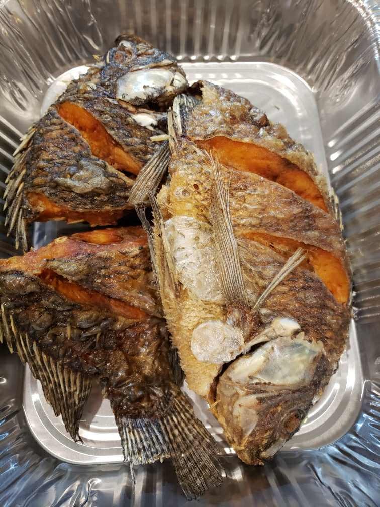 3lbs Raw Tilapia, 3pcs Fried Tilapia, Tilapia, Cooked Tilapia, Ready to Eat Tilapia, Make to ...