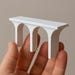 Free STL File | 3D Printable Miniature Console Table | Modern Dollhouse ...