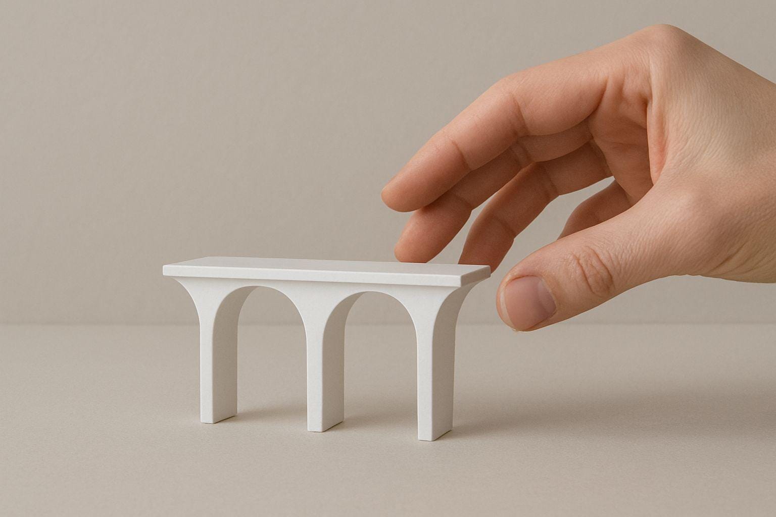 Free STL File | 3D Printable Miniature Console Table | Modern Dollhouse ...