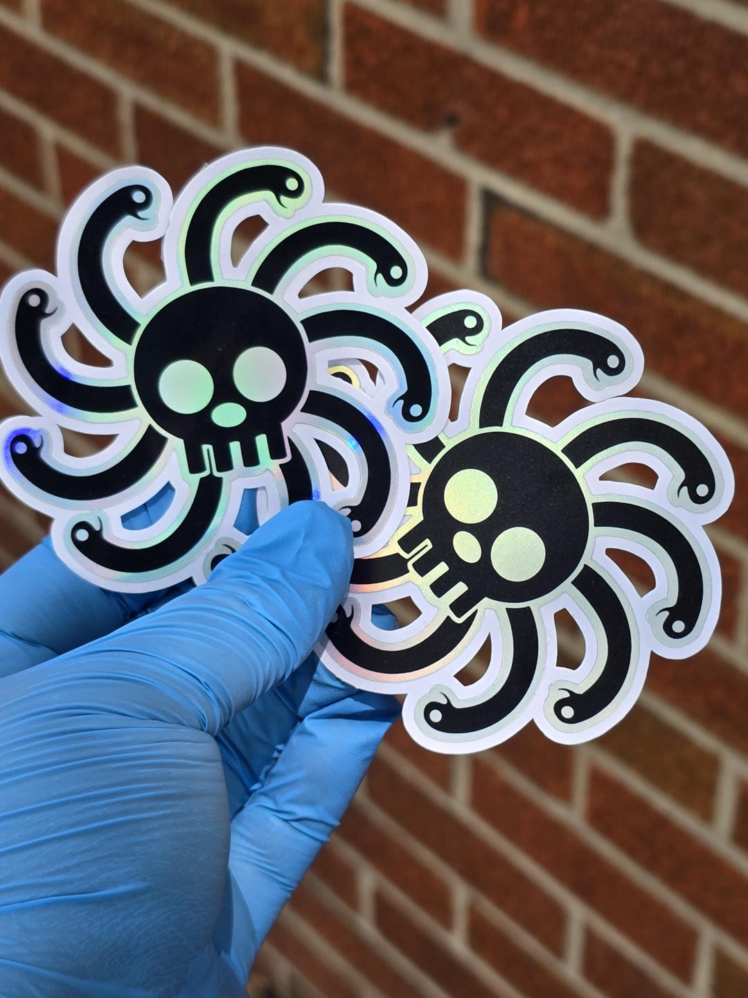 One Piece Boa Hancock Jolly Roger | Easy-peel | Holographic - Etsy