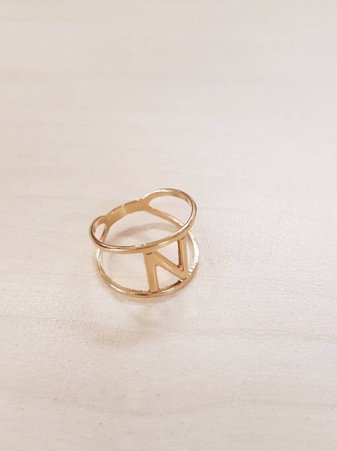 Personalized Ring, Initial Ring, Monogram Ring, Letter Ring, Custom ...