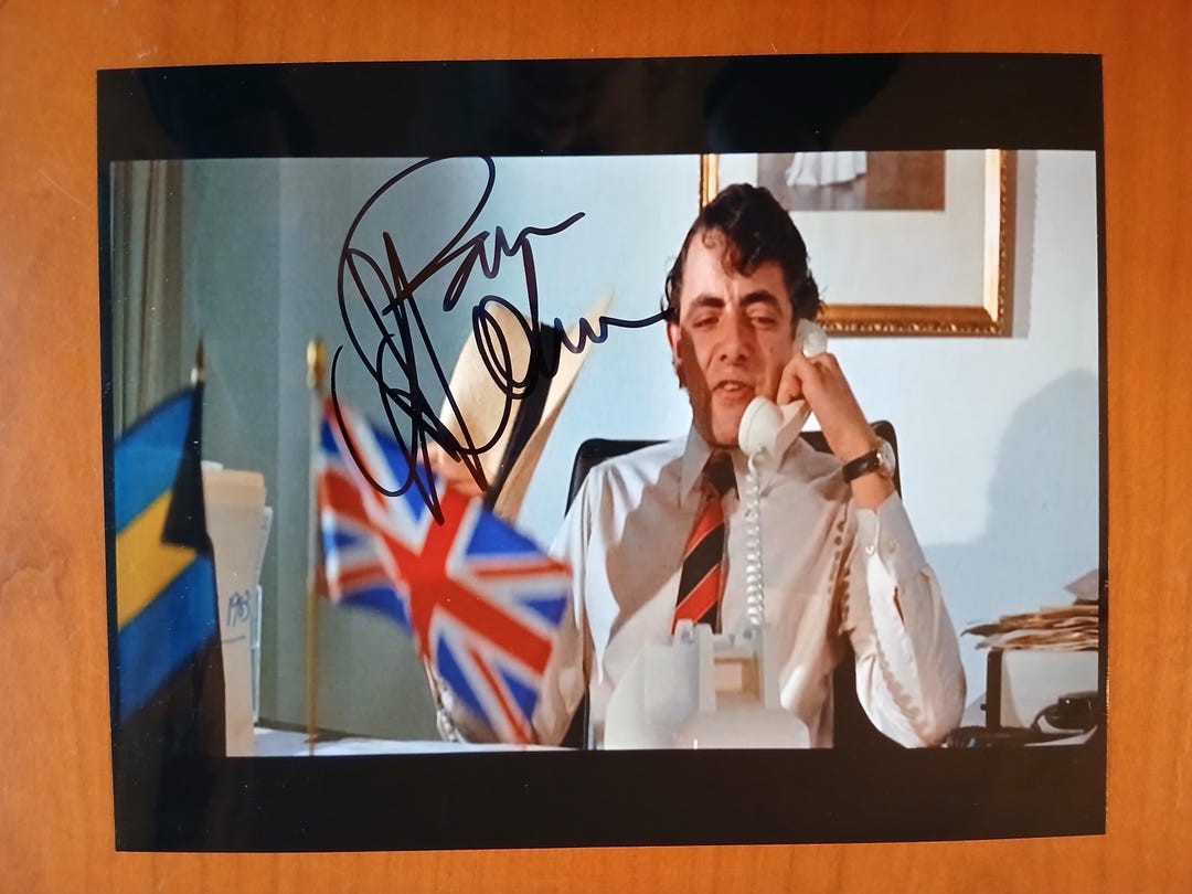 Rowan Atkinson, Mr.bean, Autograph Original Signed 10x8 Inch Photo, Coa ...