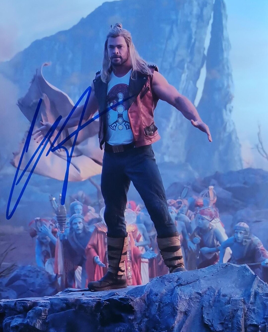 Chris Hemsworth, Thor, Autograph Original Signed 10x8 Inch Photo - Etsy