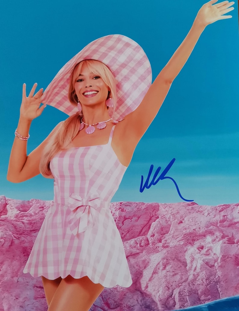 Margot Robbie, Barbie, Autograph Original Signed 10x8 Inch Photo - Etsy