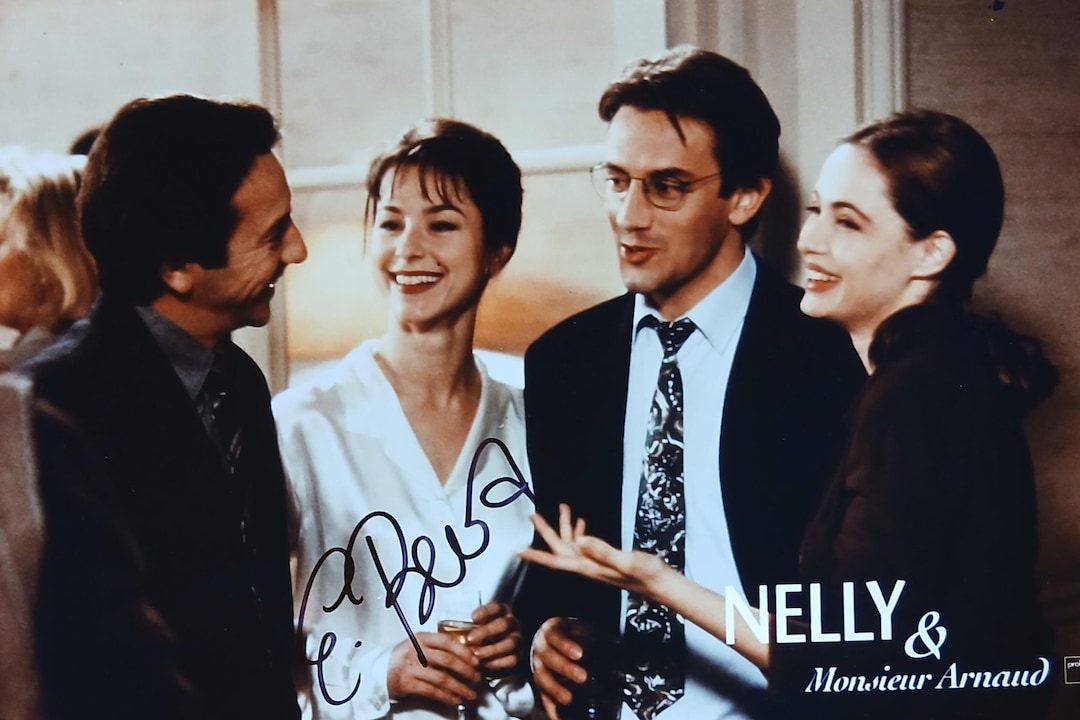 Emmanuelle Béart, Nelly & Monsieur Arnaud, Signed Autographed 12x8 ...