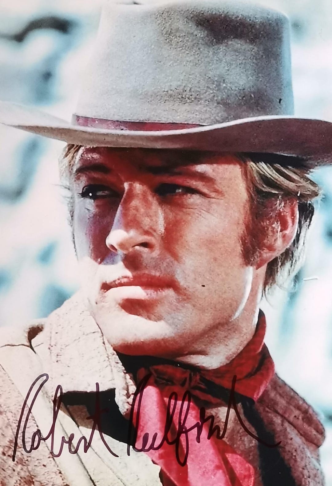 Robert Redford, Autograph Original Signed 6x4 Inch Photo, Butch Cassidy ...