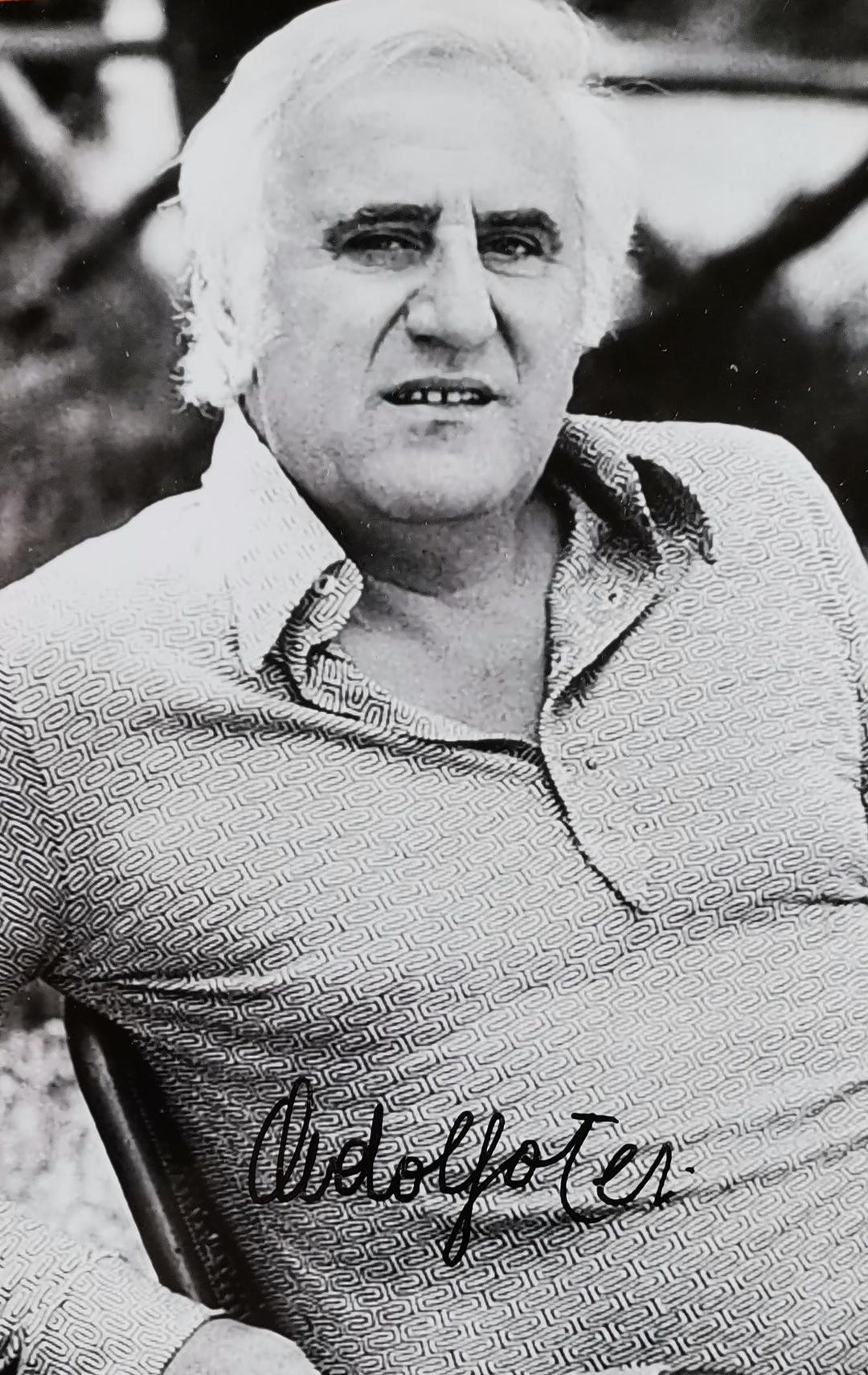 Adolfo Celi, Thunderball, Signed Autographed 6x4 Photo, Vintage 70s - Etsy