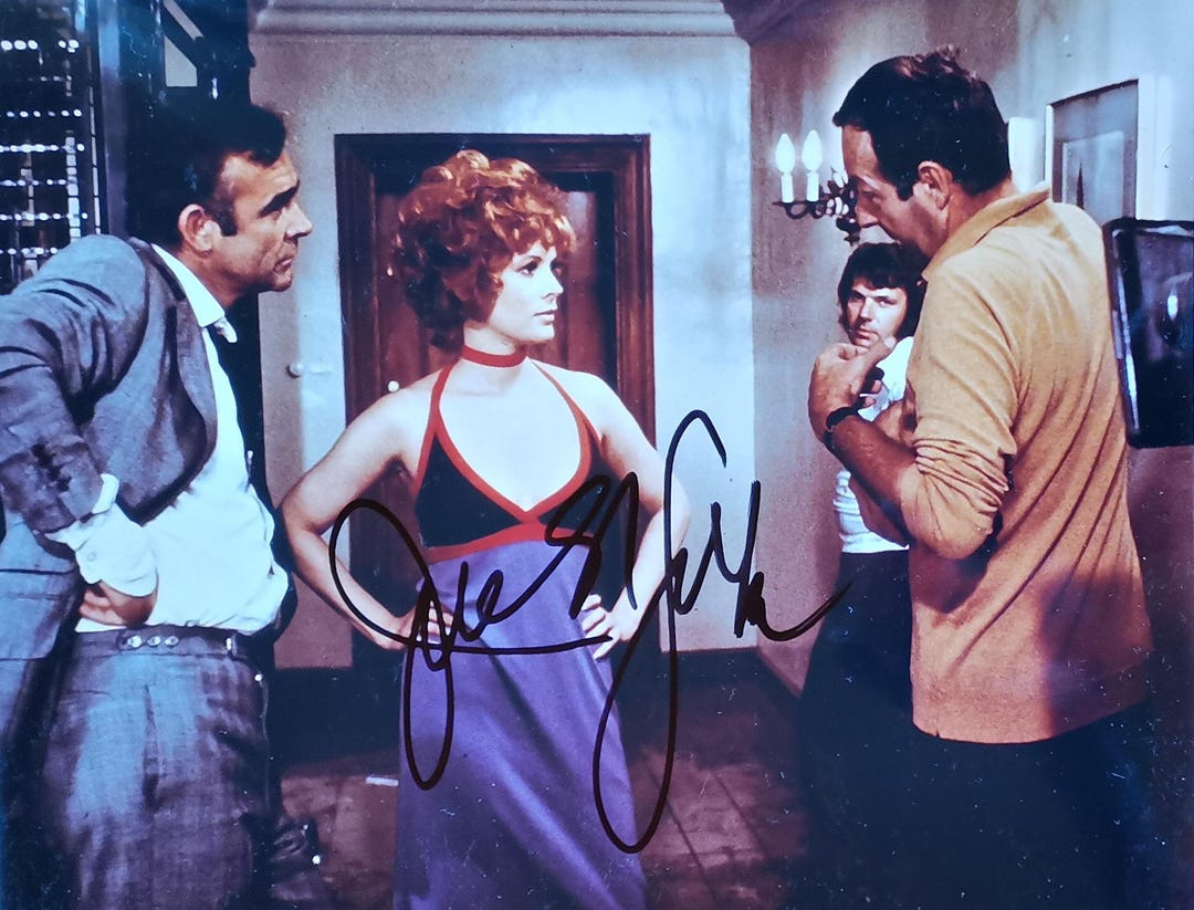 Jill St. John, Bondgirl, Autograph Original Signed 10x8 Inch Photo, Coa ...