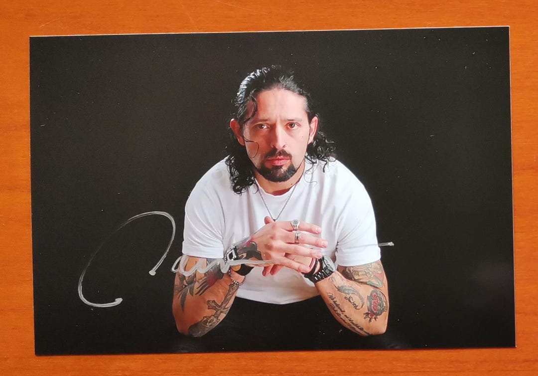 Ronnie Romero, Raised of Radio, Autograph Original Signed 6x4 Inch ...