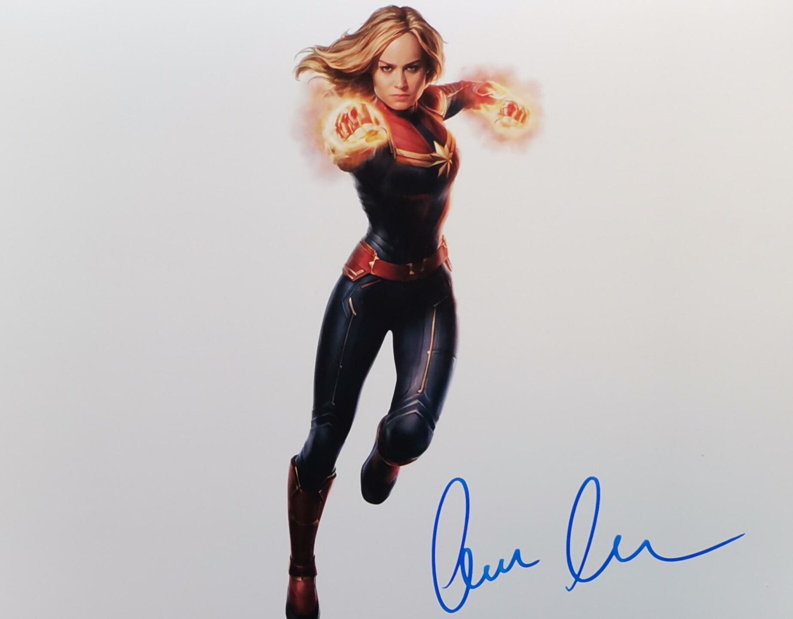 Brie Larson, Captain Marvel, Autograph Original Signed 10x8 Inch Photo ...