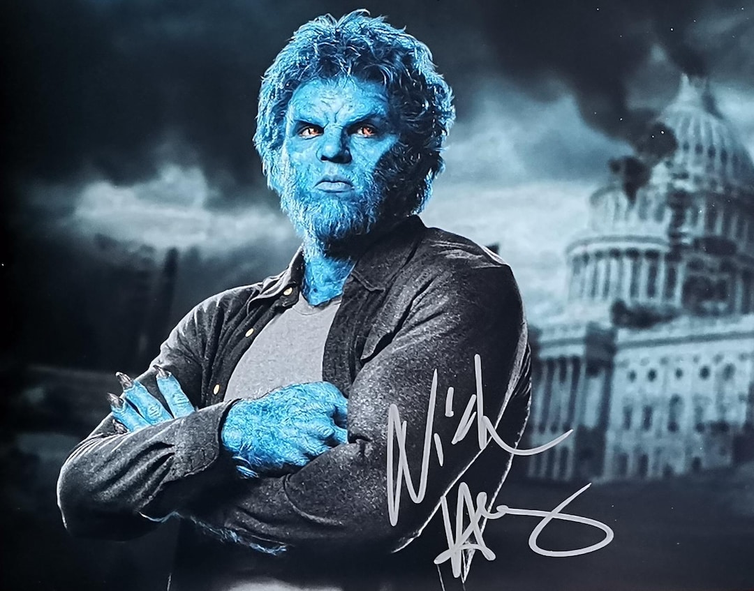 Nicholas Hoult, Hank, X-men: Days of Future Past, Autograph Original ...