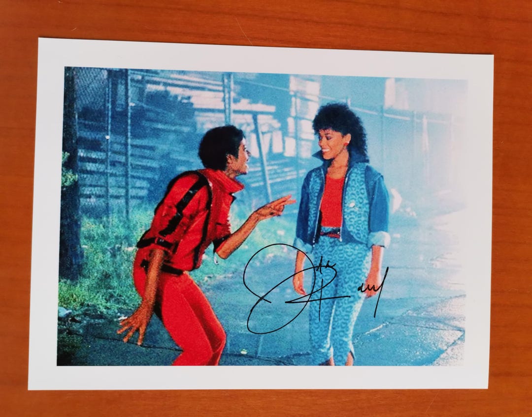 Ola Ray, Michael Jackson: Thriller, Signed Autographed 8x6 Photo - Etsy