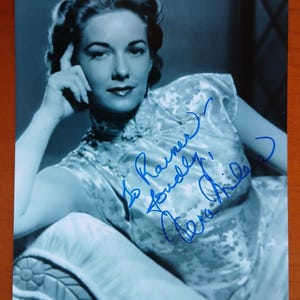 Vera Miles, Psycho, Autograph Original Signed 8x6 inch Photo - Etsy 日本