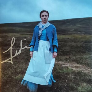 Florence Pugh, the Wonder, Autograph Original Signed 10x8 Inch Photo - Etsy