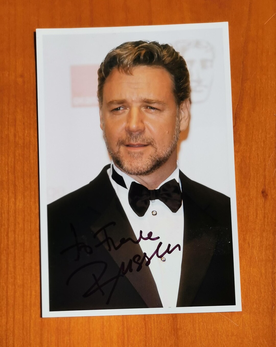 Russell Crowe, Autograph Original Signed 6x4 Inch Photo, Gladiator - Etsy