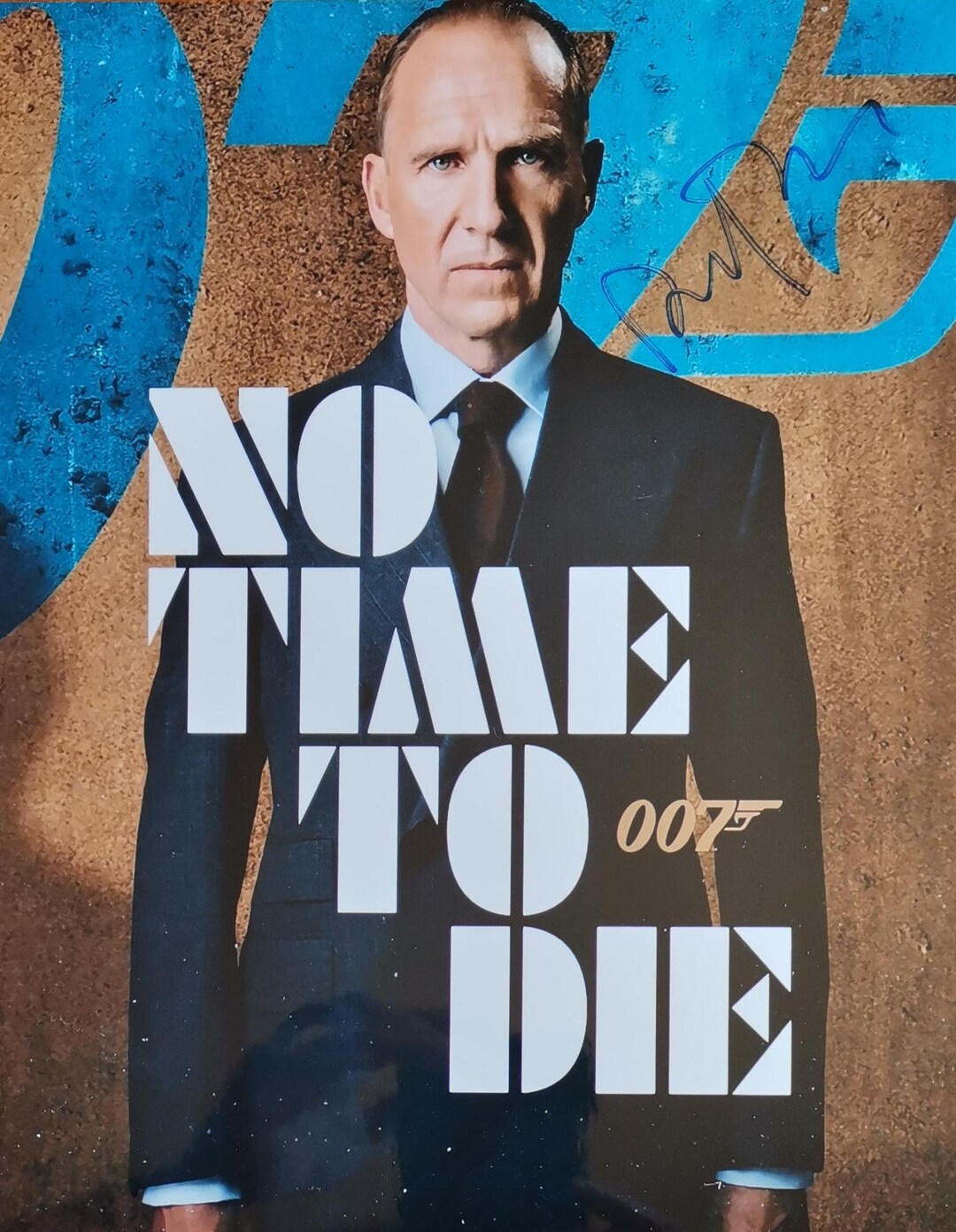 Ralph Fiennes, No Time to Die, Autograph Original Signed 10x8 Inch ...