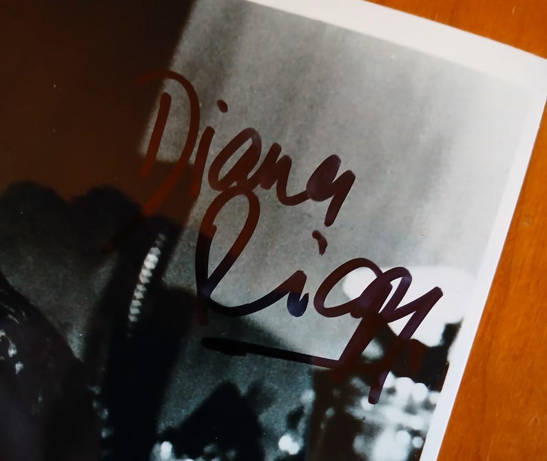 Diana Rigg, Bond Girl, Autograph Original Signed 10x8 Inch Photo, Coa ...