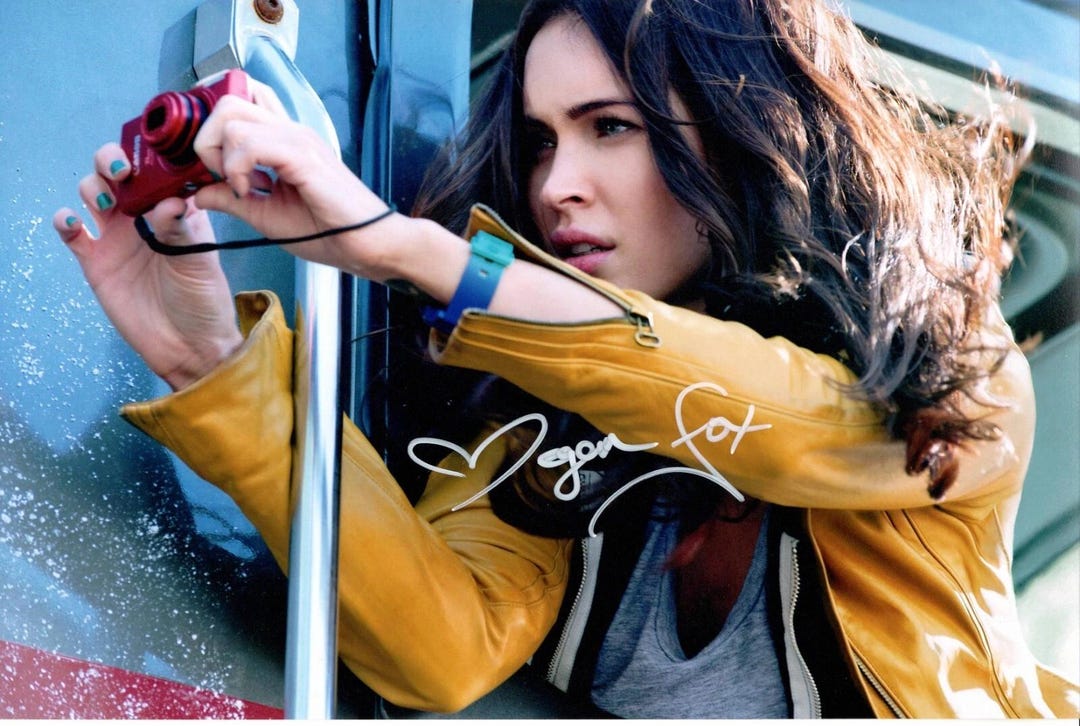 Megan Fox, Expendables, Autograph Original Signed 12x8 Inch Photo - Etsy