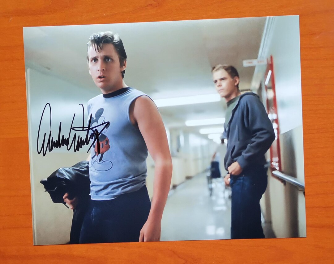 Emilio Estevez, the Outsiders, Signed Autographed 10x8 Inch Photo - Etsy