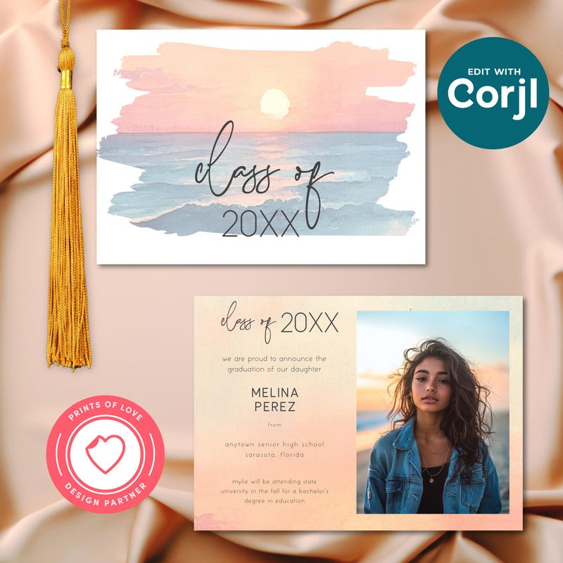 Beach Graduation - Etsy