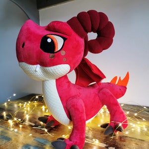 Aggro - Dragon, Rescue Riders Replica Plush, Custom Plush Dragon ...