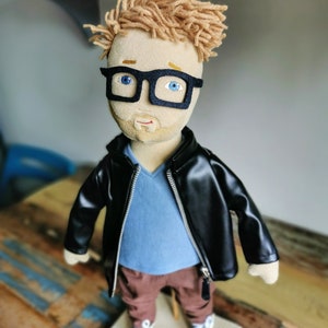 Custom Plush Doll Custom Portrait Plush From Photo Turn - Etsy