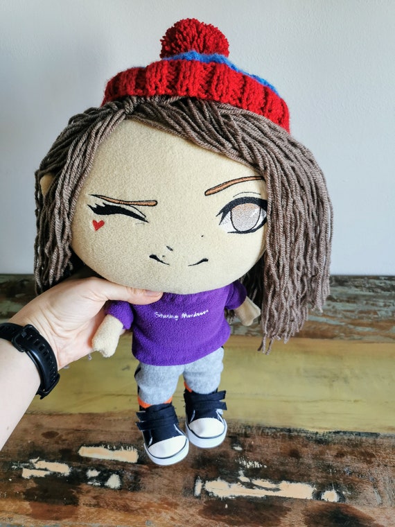 Toys Personalized doll Portrait Dolls Drawings to Doll Replica Doll ...