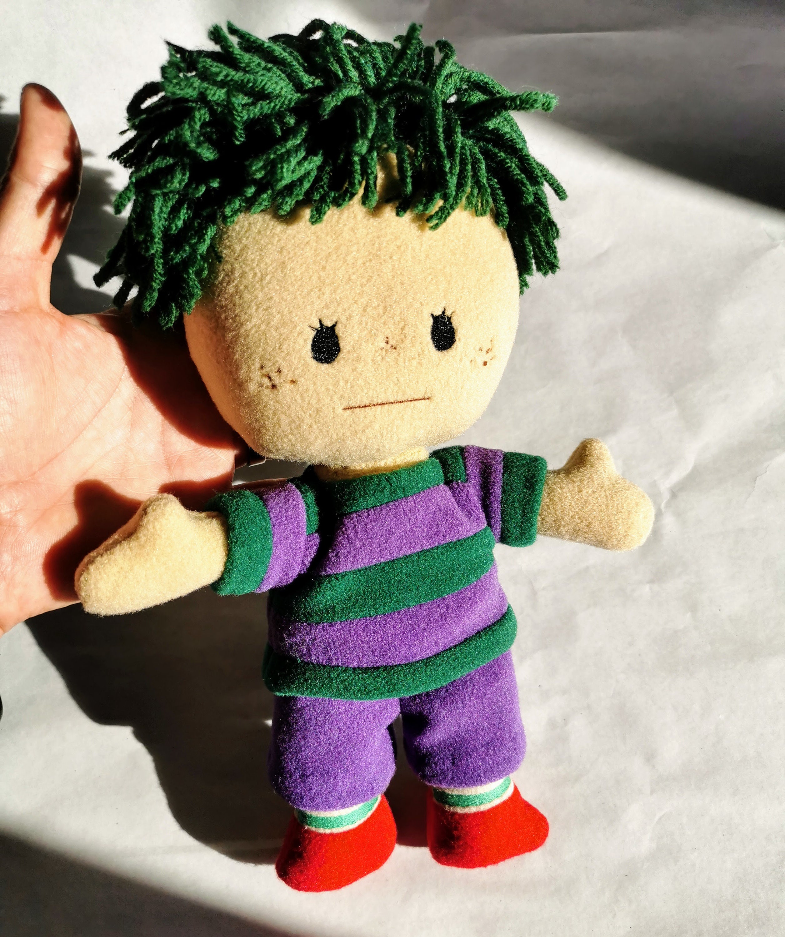 Handmade Toy Story Inspired Plush Boy Doll, 27cm - Etsy Australia