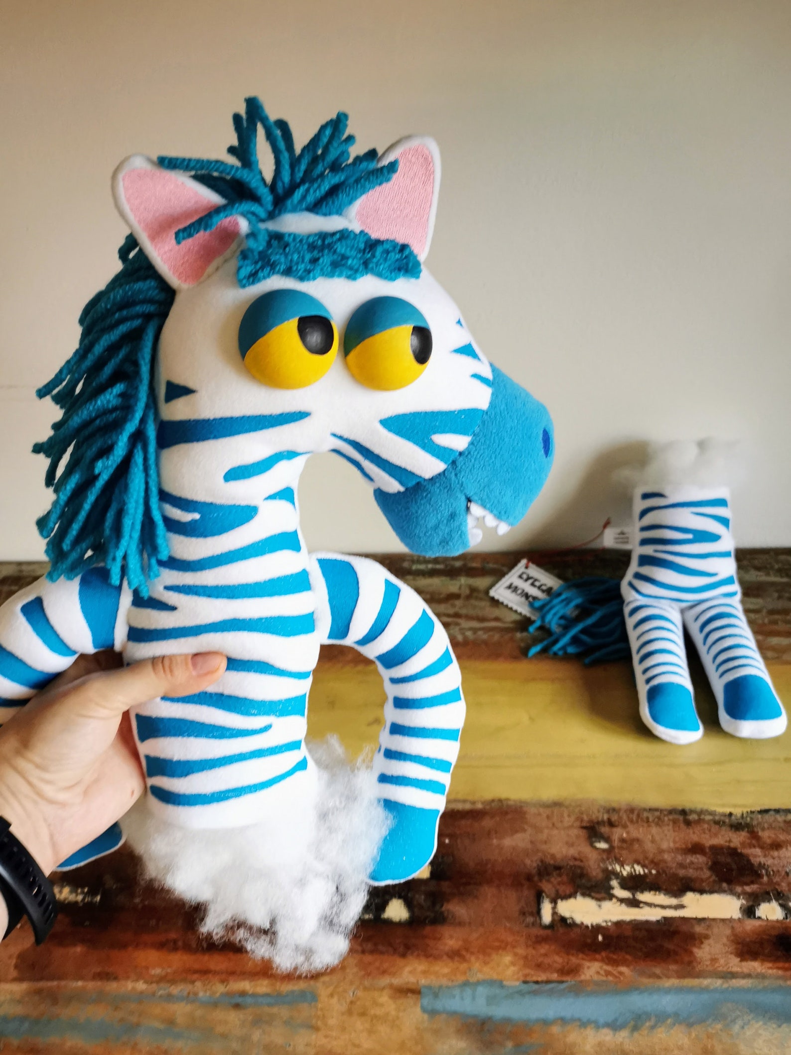 Doug the Half Ripped Zebra Based on Toy Story 4 Toy Story 4 - Etsy