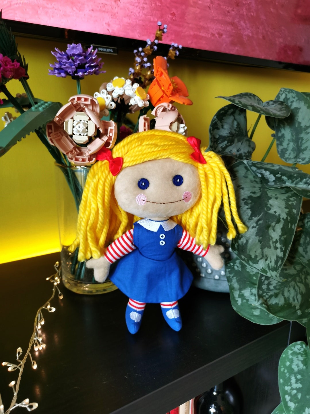 Custom Blonde Janie Doll Plush Based on Toy Story, Toy Story 2 Replica ...