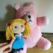 Custom Blonde Janie Doll Plush Based on Toy Story, Toy Story 2 Replica ...