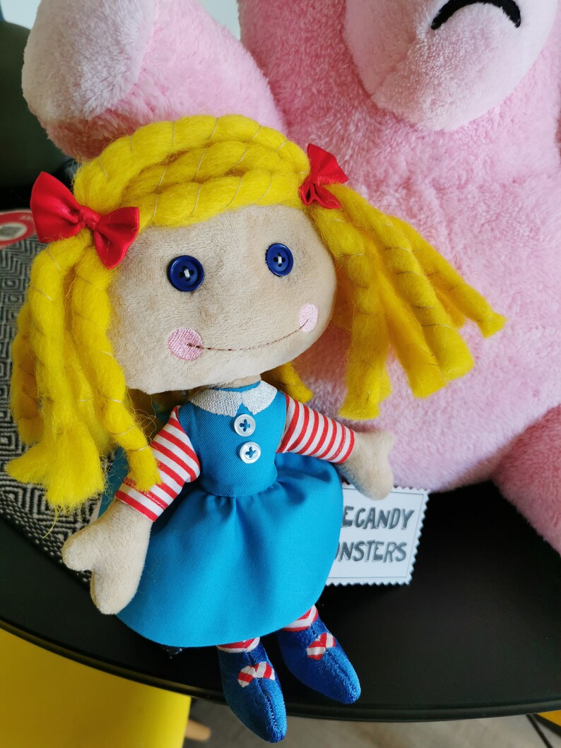 Custom Blonde Janie Doll Plush Based on Toy Story Toy Story 2 | Etsy UK