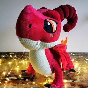 Aggro - Dragon, Rescue Riders Replica Plush, Custom Plush Dragon ...