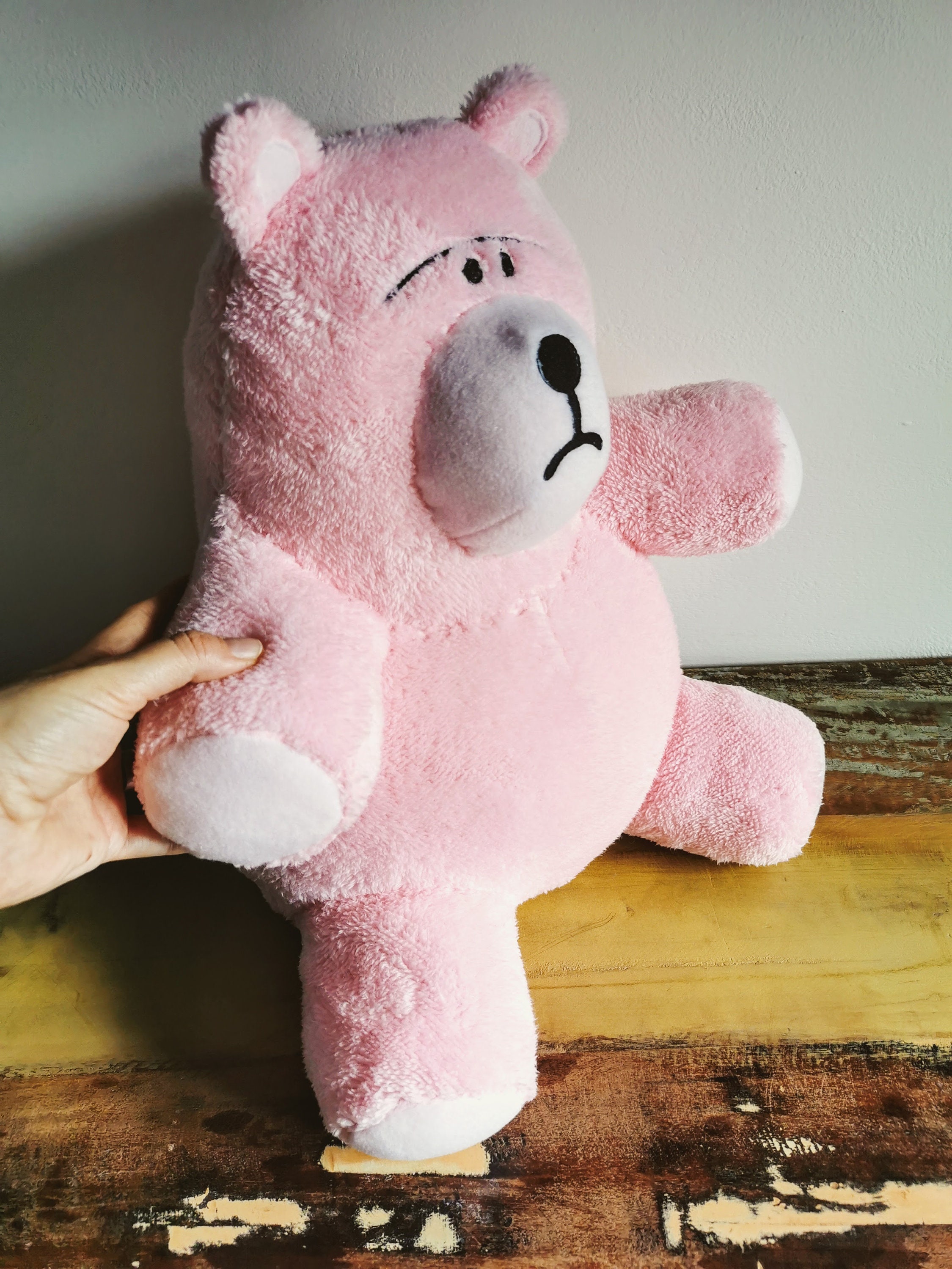 Pink Bear Plush based on Toy Story 1995 Toy Story fan replica | Etsy