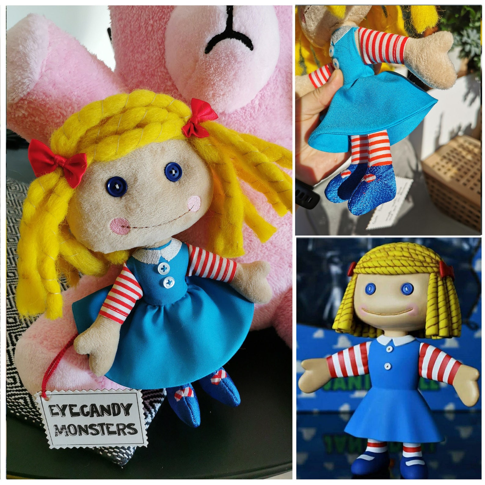 Custom Blonde Janie Doll Plush Based on Toy Story Toy Story 2 | Etsy UK