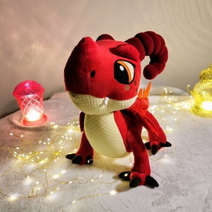 Aggro - Dragon, Rescue Riders Replica Plush, Custom Plush Dragon ...