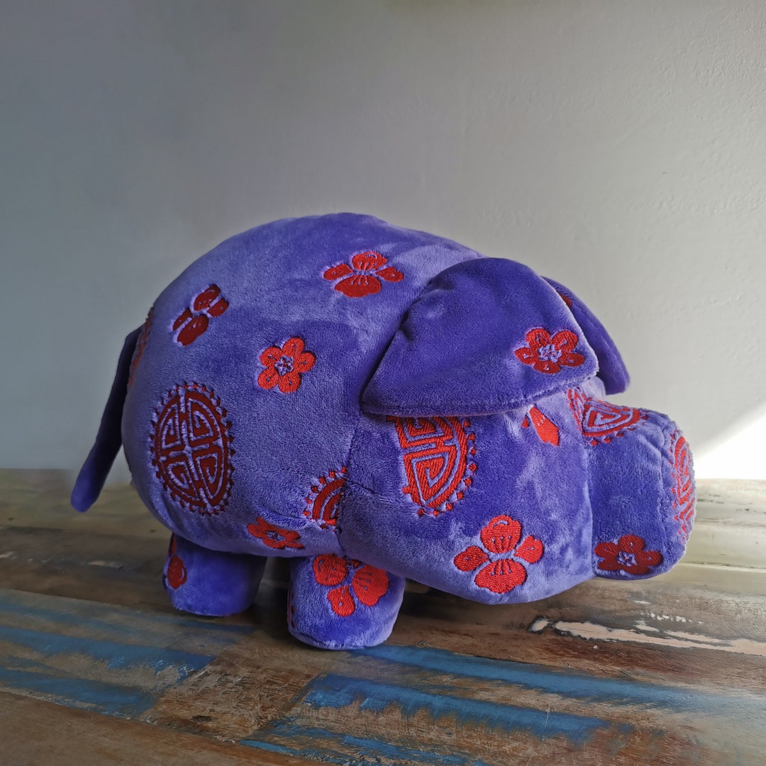 Precious Plush Piggy, Custom Embroidery Plush Pig, Personalized Gift 40 ...