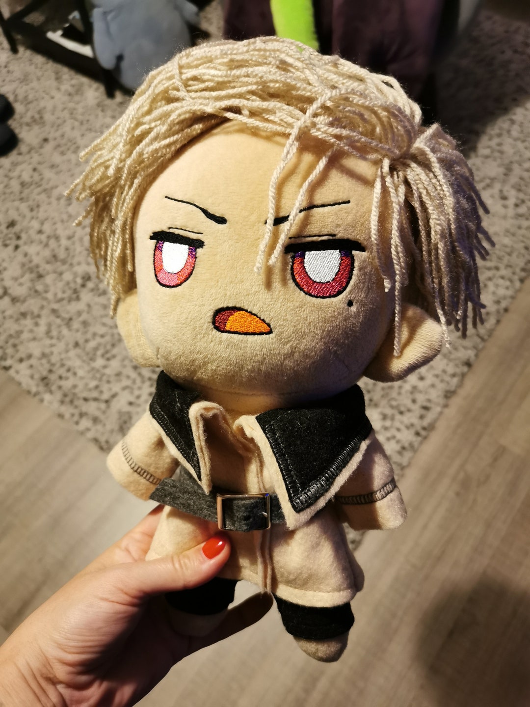Aiden Chibi Doll, Custom Chibi Doll Inspired by Aiden - Eternal Return ...