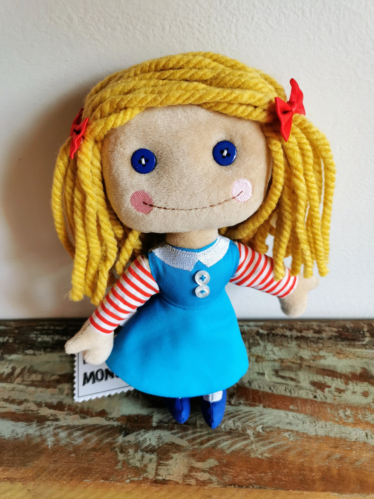 Custom Blonde Janie Doll Plush Based on Toy Story Toy Story 2 - Etsy