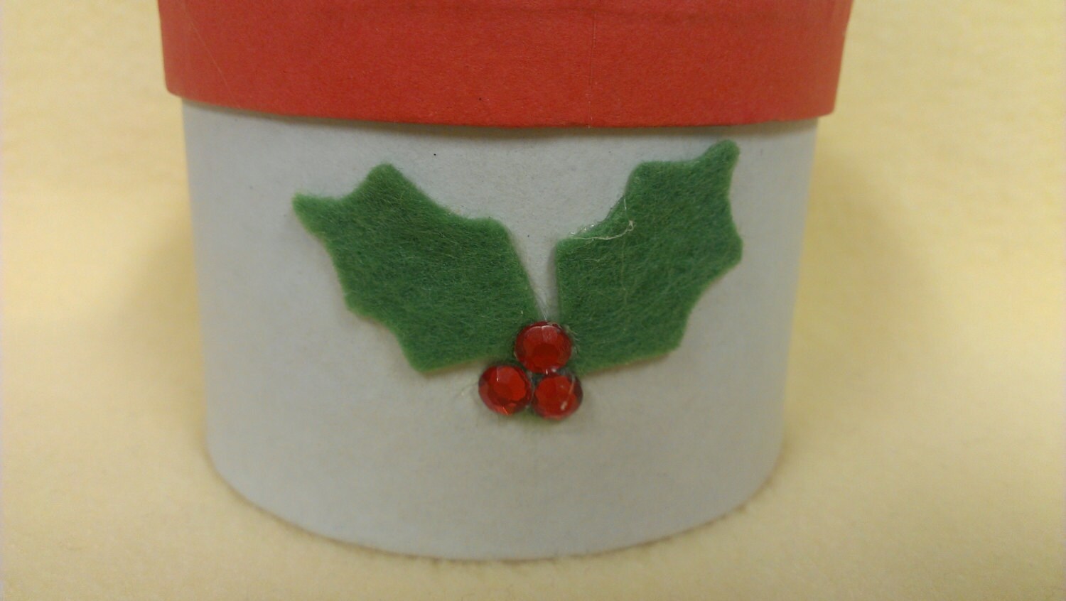 Peppermint and Holly Gift Box - Etsy