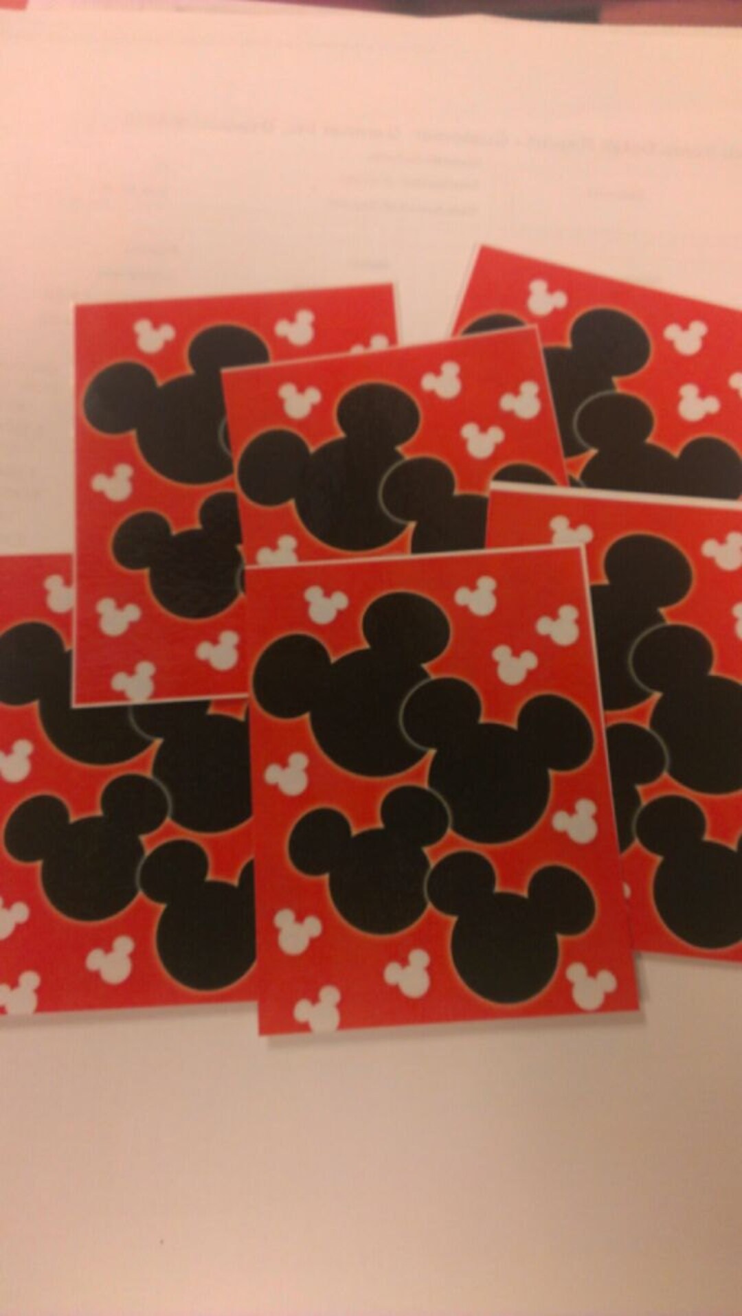 Mickey Mouse Bookmarks - Etsy