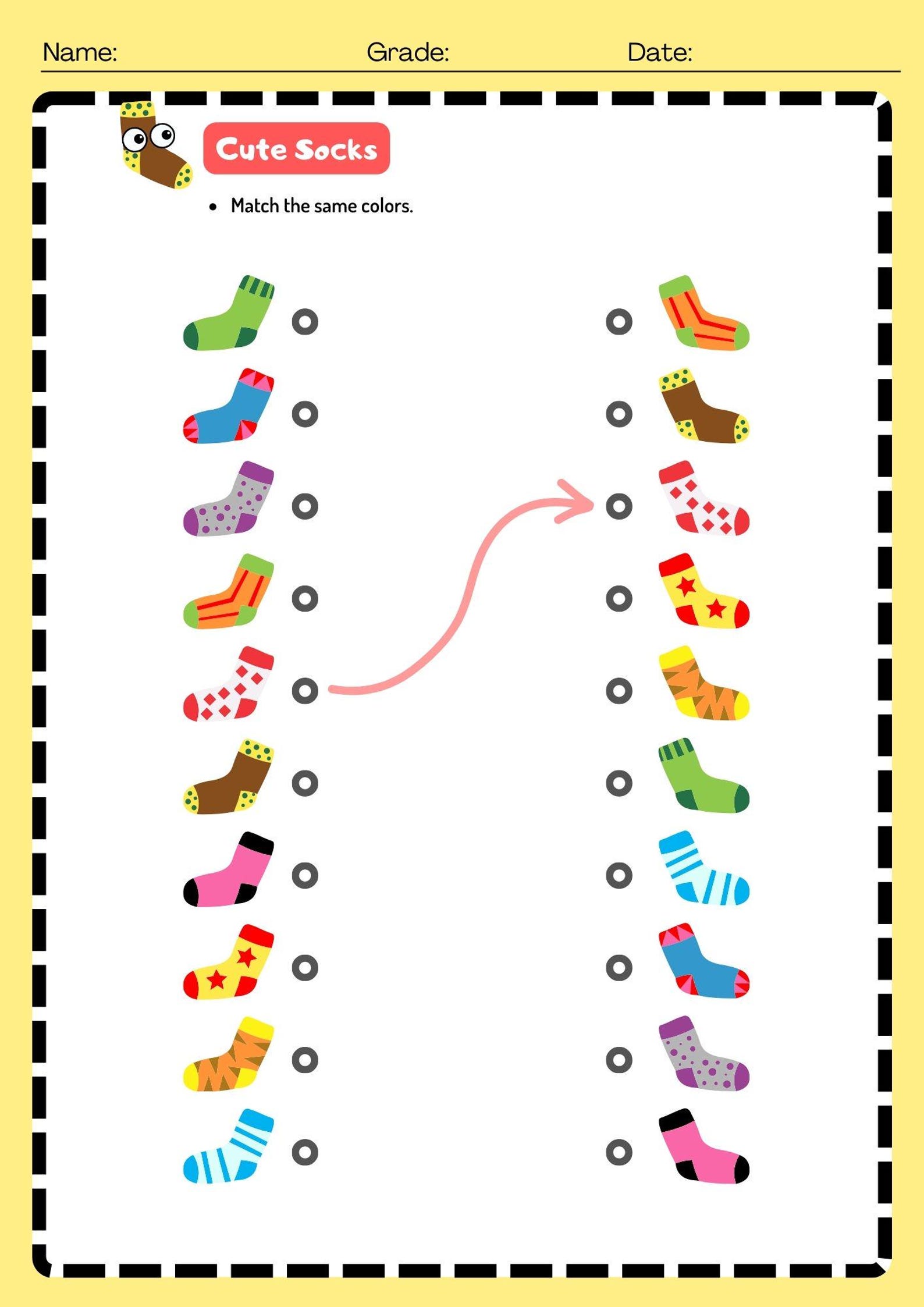Preschool Worksheets Printable Early Learning - Etsy