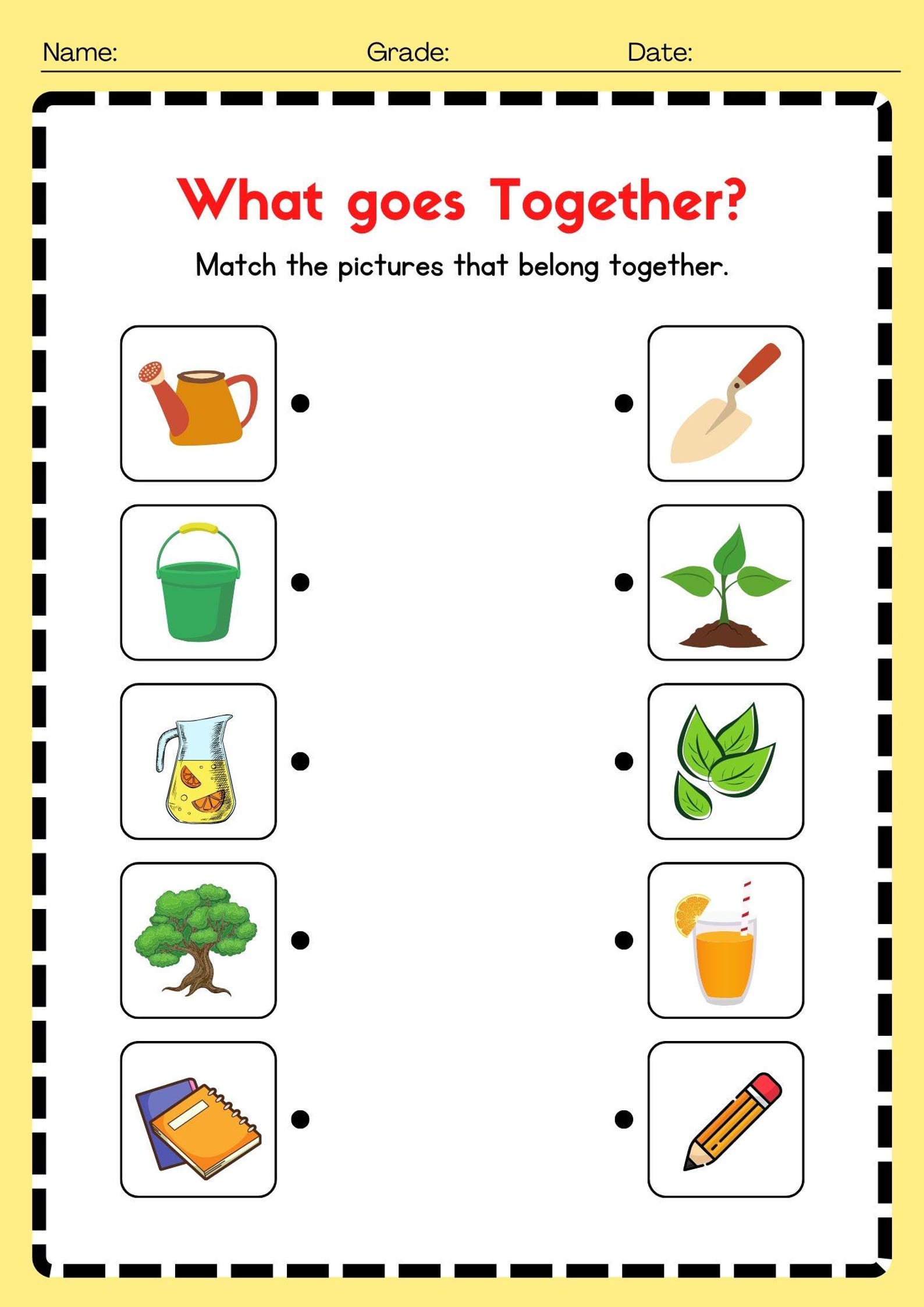 Preschool Worksheets Printable Early Learning - Etsy