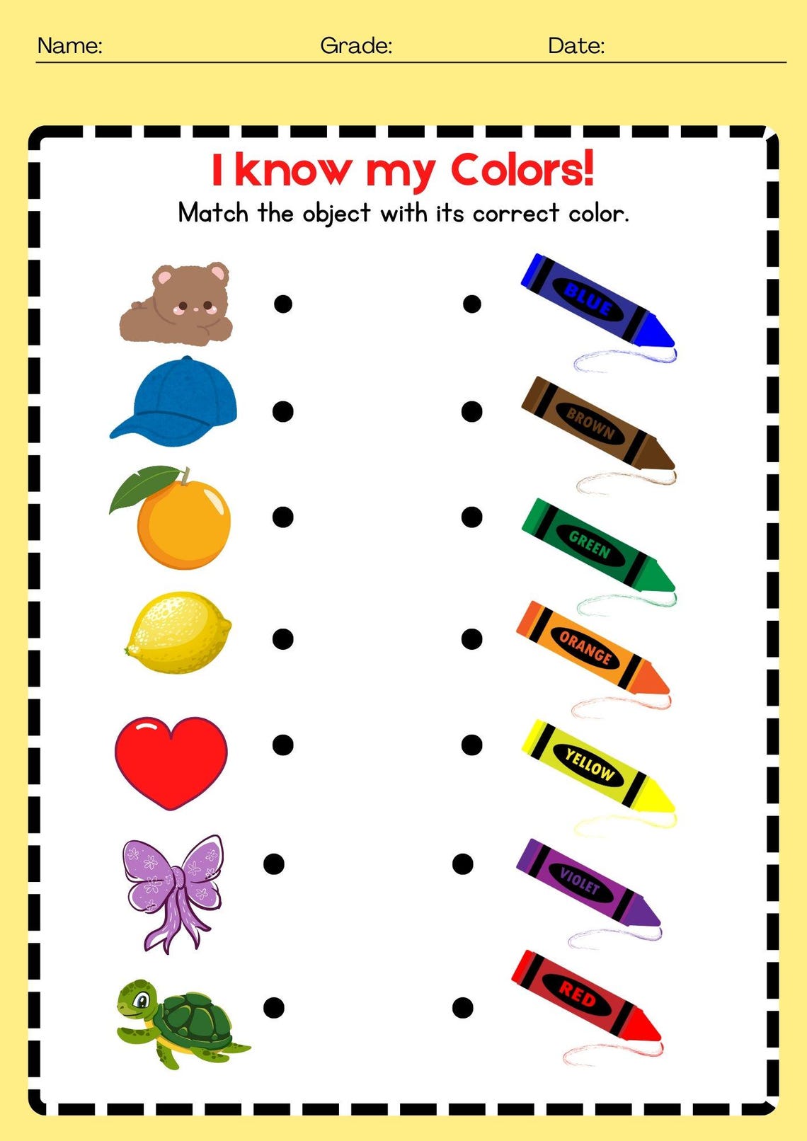 Preschool Worksheets Printable Early Learning - Etsy