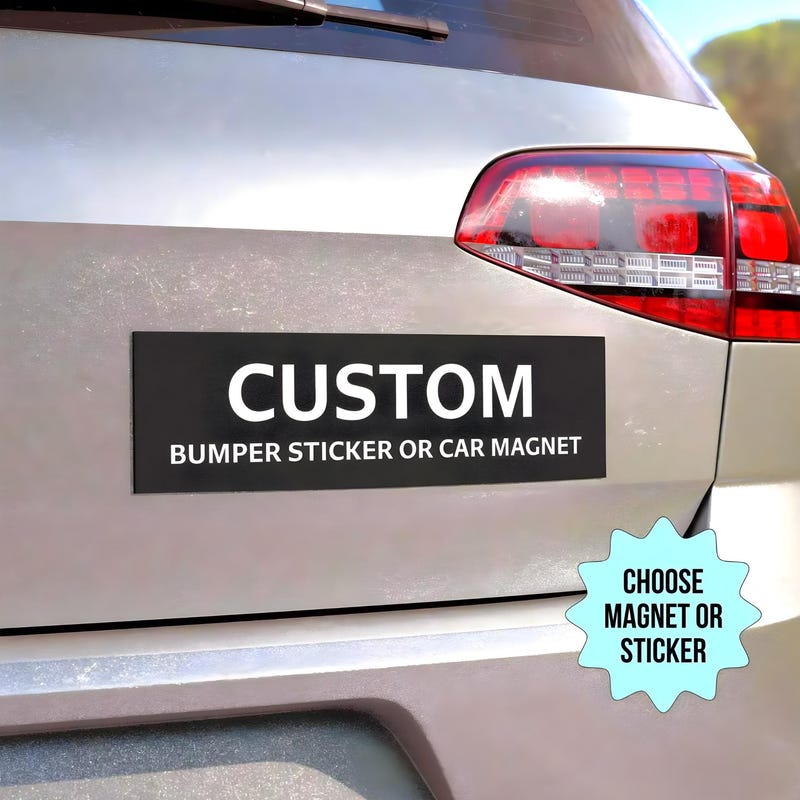 Bumper Sticker - Etsy