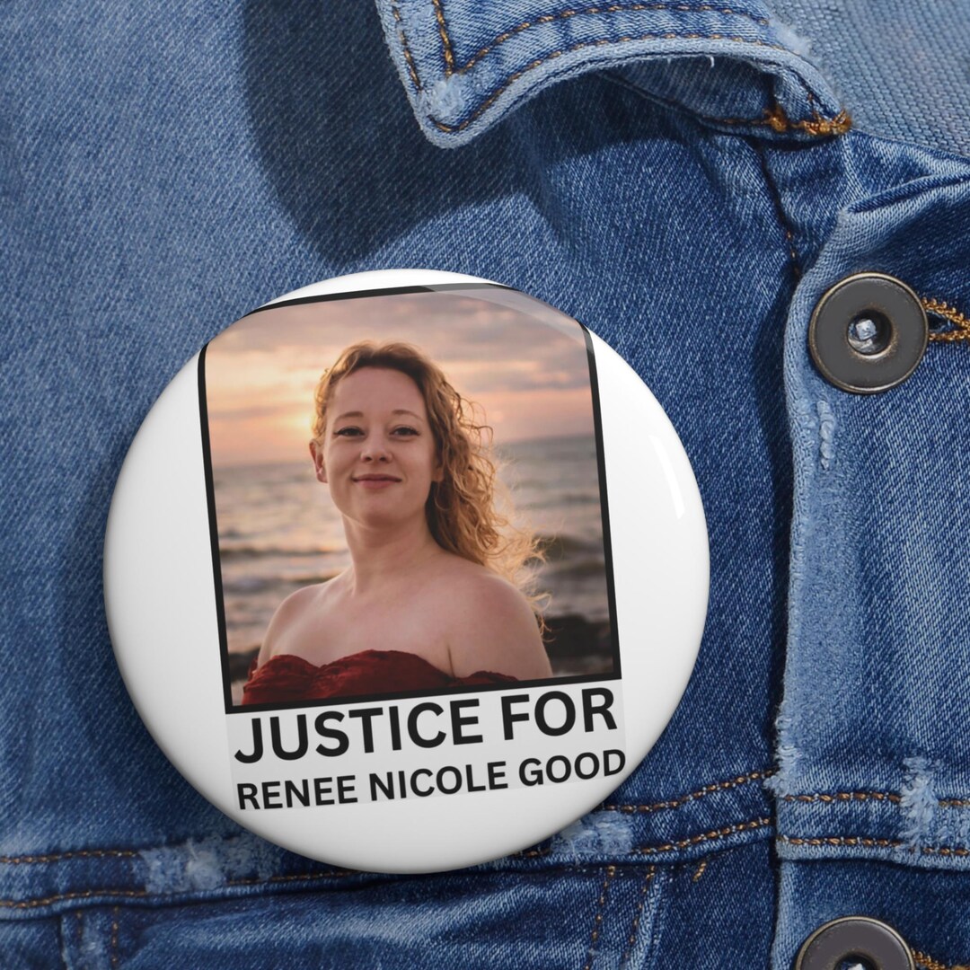 Renee Nicole Good Pin Button, Glossy Finish - Etsy