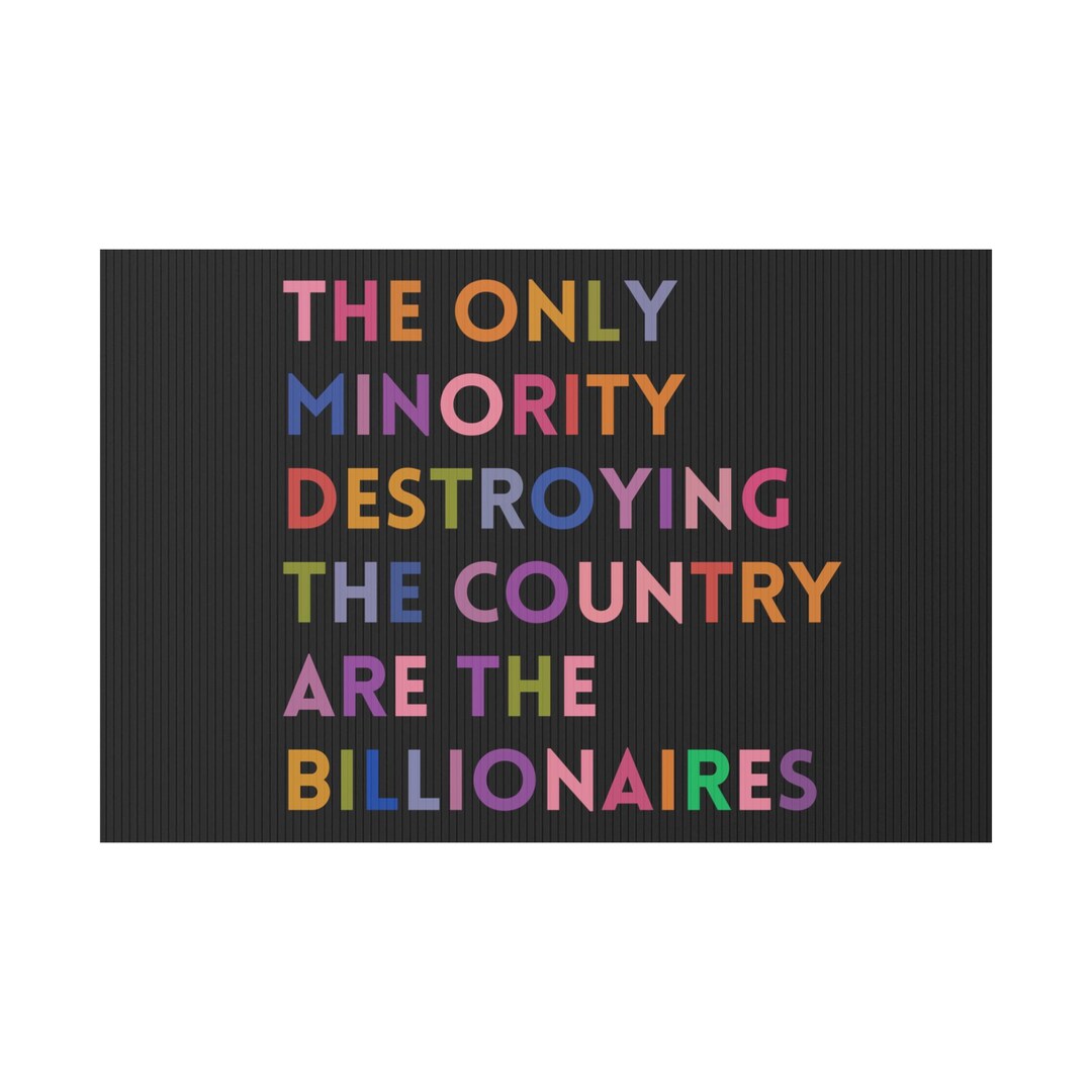 Political Yard Sign | Activism Decor | Protest Statement | Anti ...