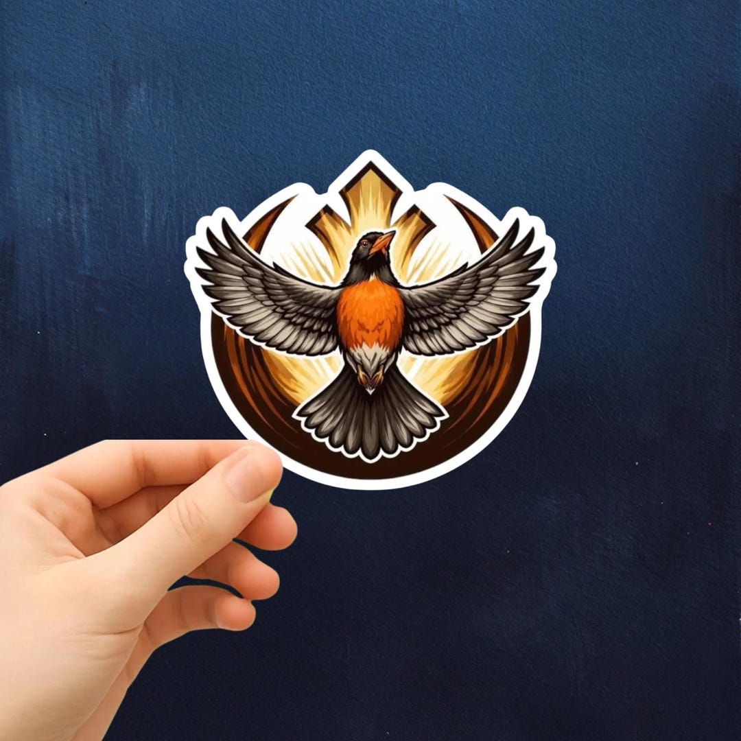 Michigan Rebel Bird Sticker - Anti ICE Activist Art - Etsy